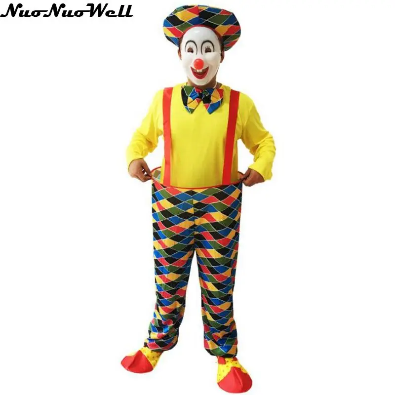 Erwachsene Clown Kostüm Urlaub Vielzahl Clown Kostüm Freies Verschiffen ...