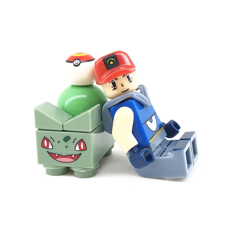 16pcs Pokemon Go Detective Pikachu Charmander Bulbasaur Squirtle Mini ...