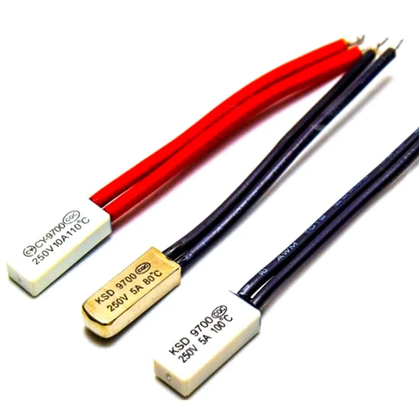 Normal Open Closed Metal Plastic Ceramic Temperature Sensor Switch 15 ...