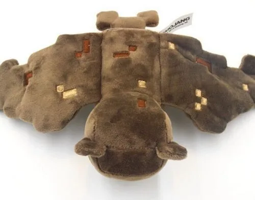 10pcs/lot Minecraft Bat Plush Toys 18cm Gray Minecraft Game Plush Toys ...