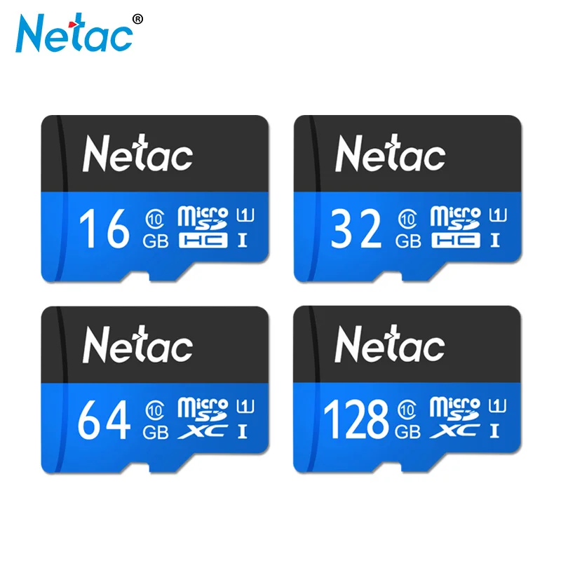 Original Netac P500 SDXC USHS 1 Micro SD Card Technology Blue 16G 32G ...