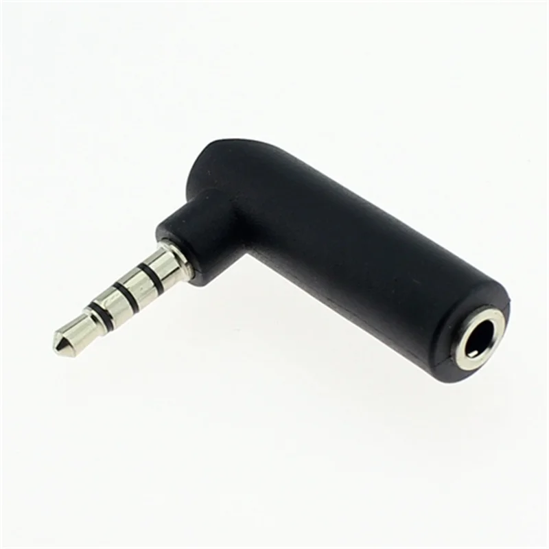10pcs/High Quality Audio Headset Adapter 3.5mm Male to Female Jack Four ...