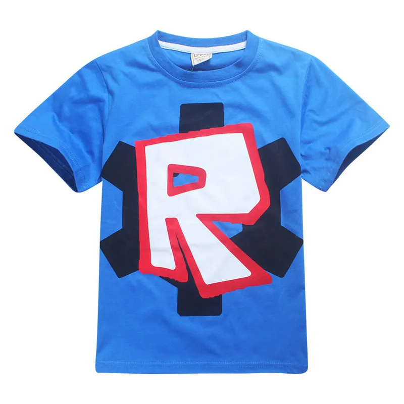 Roblox จริยธรรมเกมเด็กเสื้อยืดผ้าฝ้ายเสื้อผ้าเด็กสาวฤดูร้อนเด็ก tshirt ...
