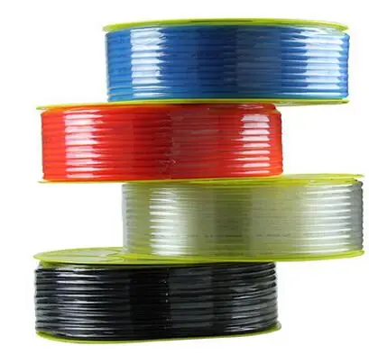 Black PU Tube 3x2 4x2.5 5x3 6x4 8x5 8x6 10x6.5 12x8 ODxID Flexible ...