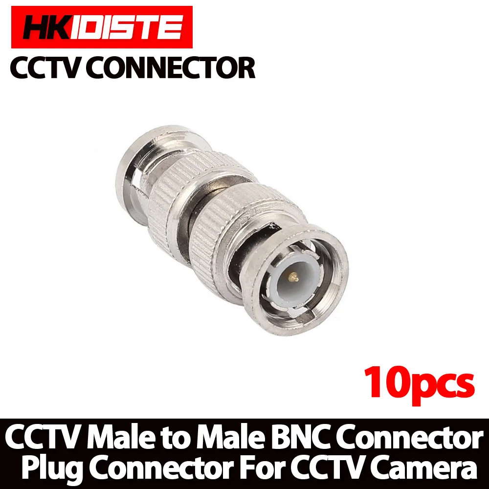 10pcs/lot CCTV Accessories BNC Male to Male CCTV Security Coax Coupler ... 10pcs/lot CCTV Accessories BNC Male to Male CCTV Security Coax Coupler ...