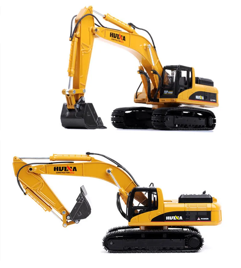 Exquisite Gift 1:50 Excavator Alloy Model,simulation Die-casting ...