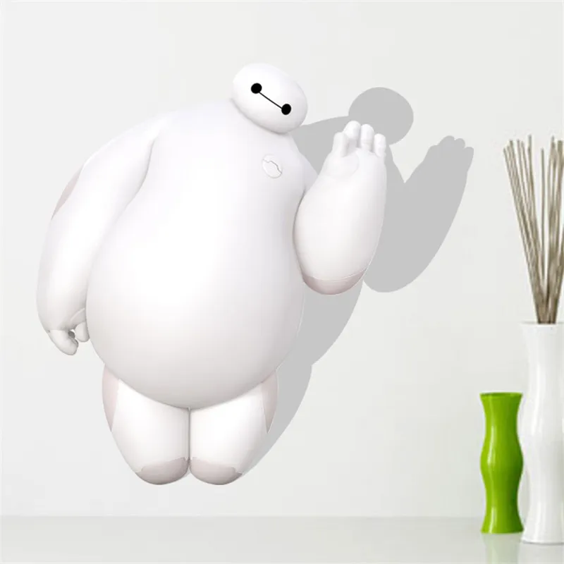 3D cartoon movie characters big white wall stickers children's room ...
