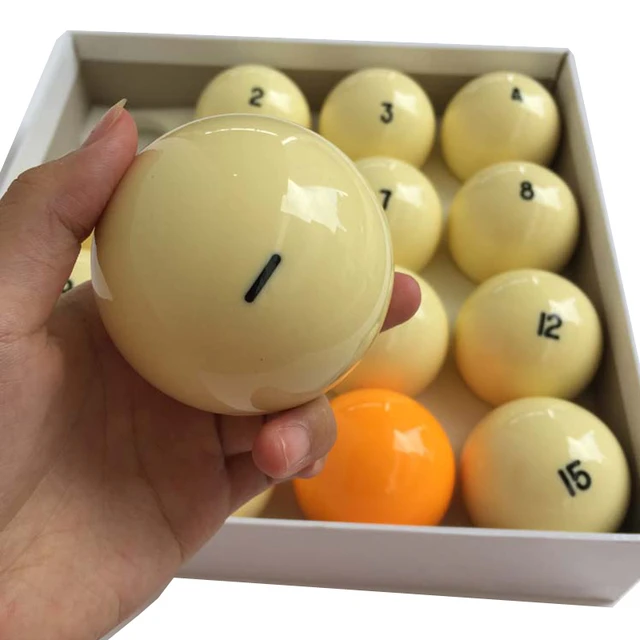 Single Pool Table Balls