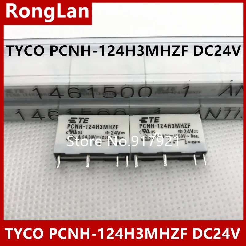 Tyco EIectronics PCNH 124H3MHZF DC24V 5A250V, relé original Tyco, 50 ...