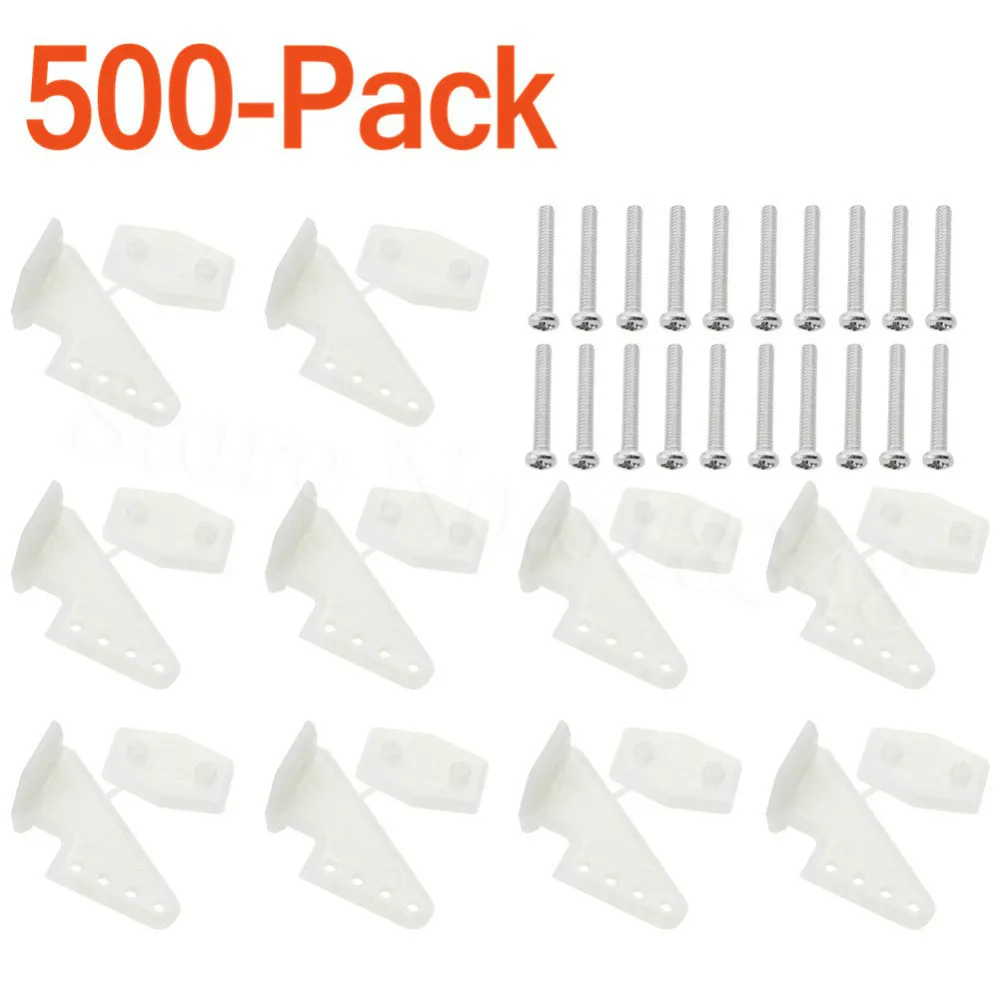 500Sets-Lot-Nylon-Plastic-Standard-Control-Horns-W13xL18xH25mm-4-holes ...