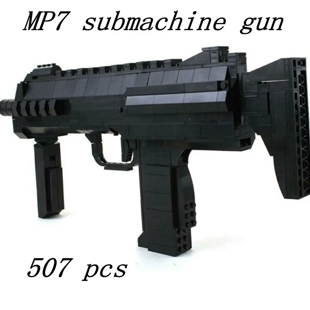 Arms Series The Heckler & Koch Mp7 Submachine Gun Model Building Blocks ...