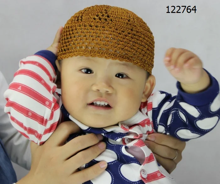 15 Colors bonnet musulman hijab new Hand knitted Beaded Muslim boys ...