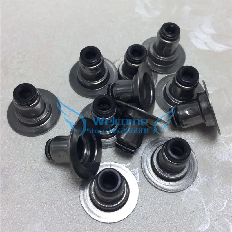 (12pcs/set) Original Engine Valve Oil Sea Intake And Exhaust Valve Stem ...