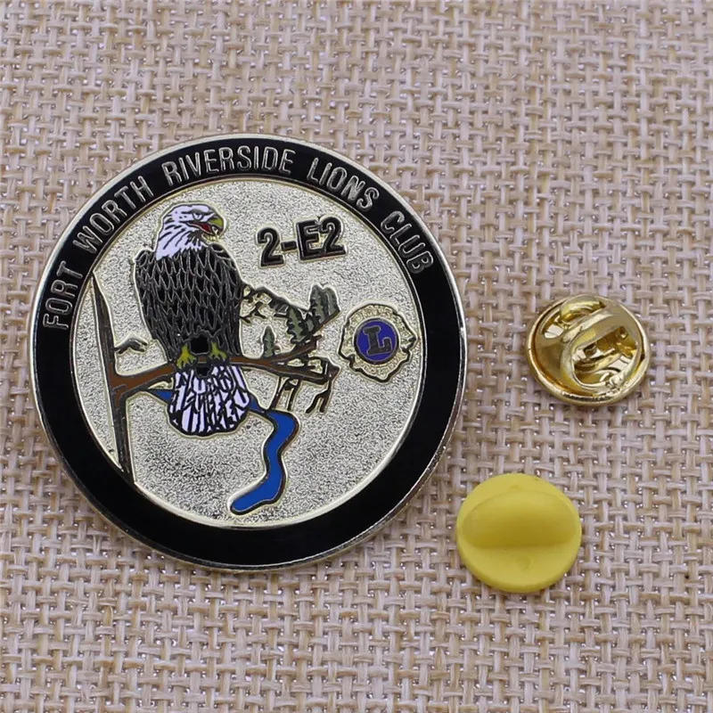 Customized Metal Enamel Lapel Pin For Club Members - Pins & Badges ...