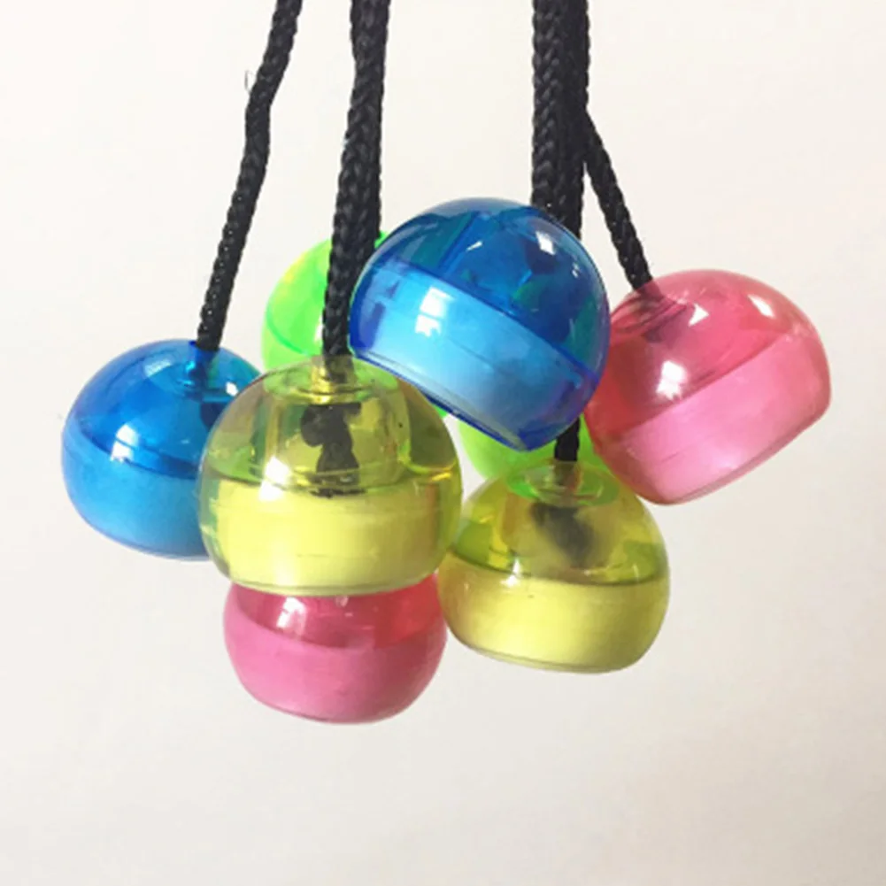 Colorful LED Finger Yo Yo Fingertips Light Decompression YoYo Ball ...