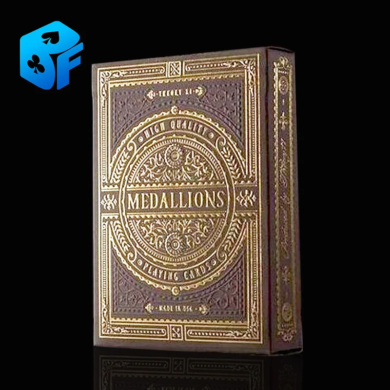 Medallion Playing Cards by Theory 11 magic tricks magic props imported ...