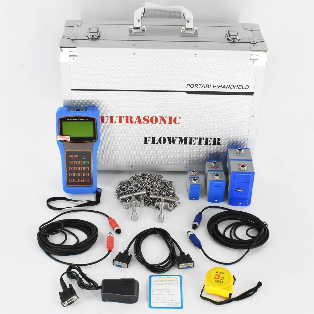 Digital Ultrasonic Flowmeter DN15 6000mm TUF 2000H TS 2 TM 1 TL 1 ...