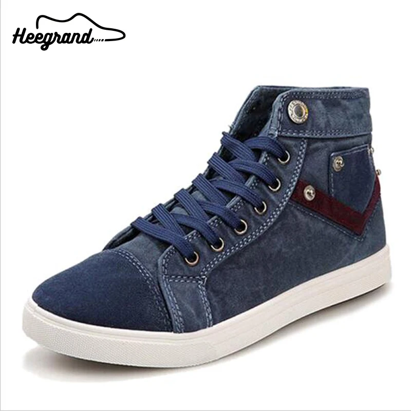 Men Shoes 2017 New Arrival Men's Fashion Solid Denim Cloth Shoes Male ...