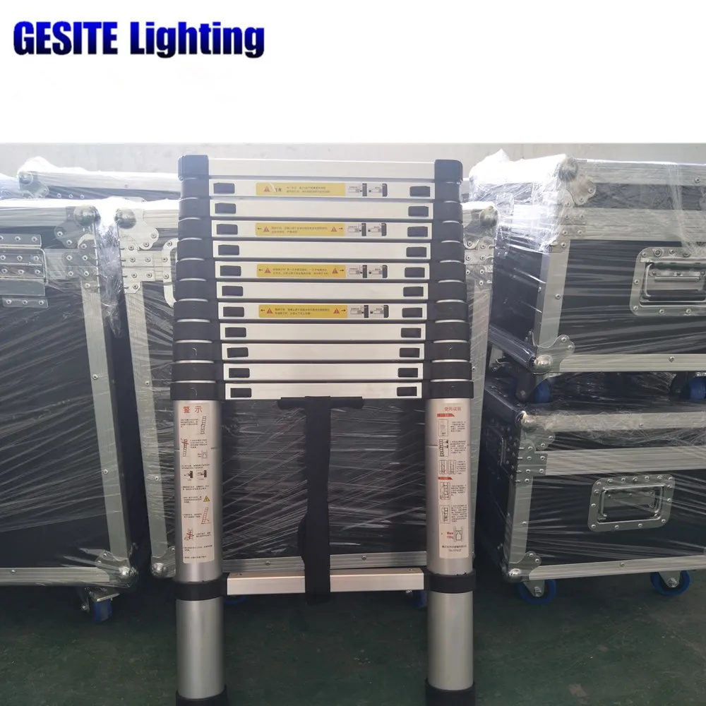 3.8m Aluminum Telescopic Ladders For Intall Stage Light - Stage ...
