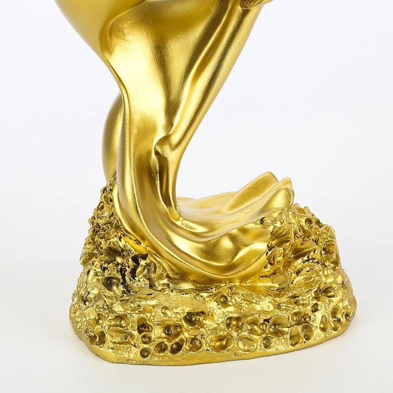 New Resin Gold Plating Dance Competition Trophies Customize Profession ...