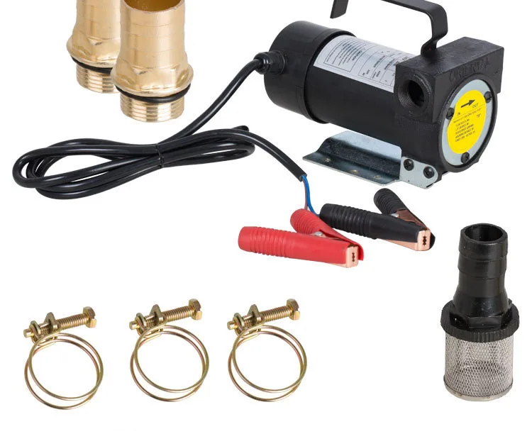 Bomba de aceite eléctrica de doble uso, máquina de llenado de aceite eléctrica, diésel, 12V, 24V ...