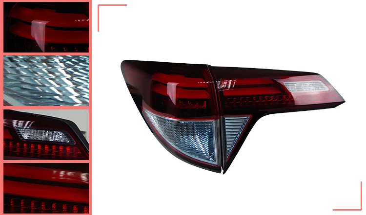 Honda Hr-V Tail Lights 2016-2018 Vezel Led Tail Lamp Light Hrv Led Drl ...