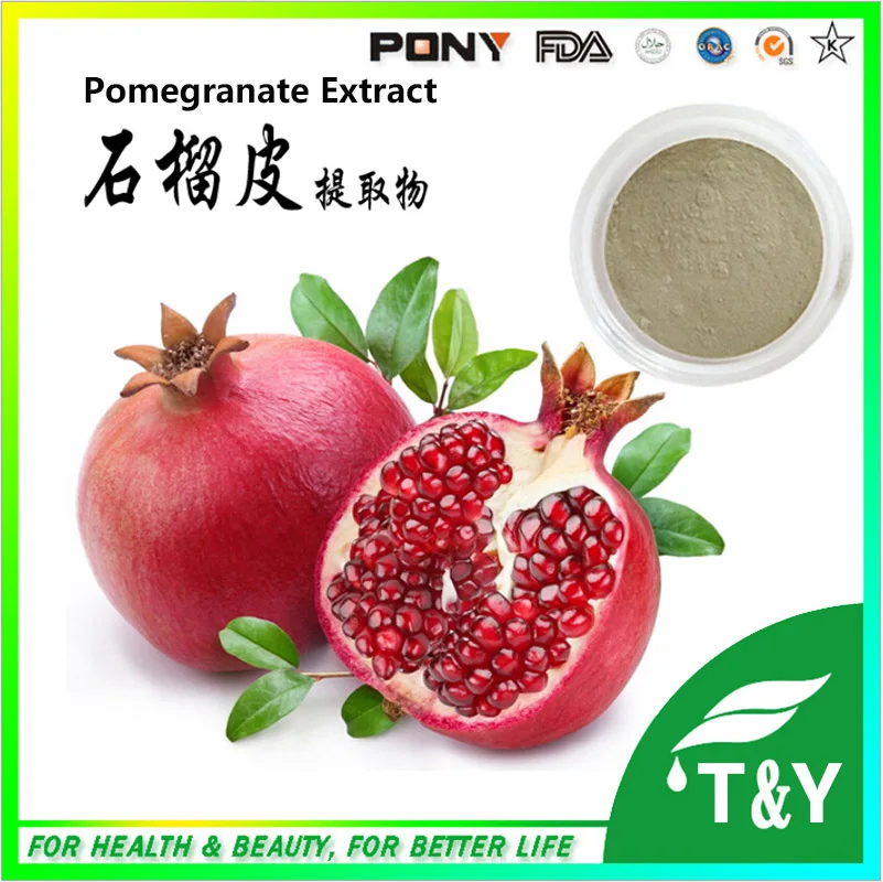 Pomegranate skin extract Ellagic Acid, Punica granatum extract 200g/lot ...