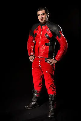 Deadpool Motorcycle Suit