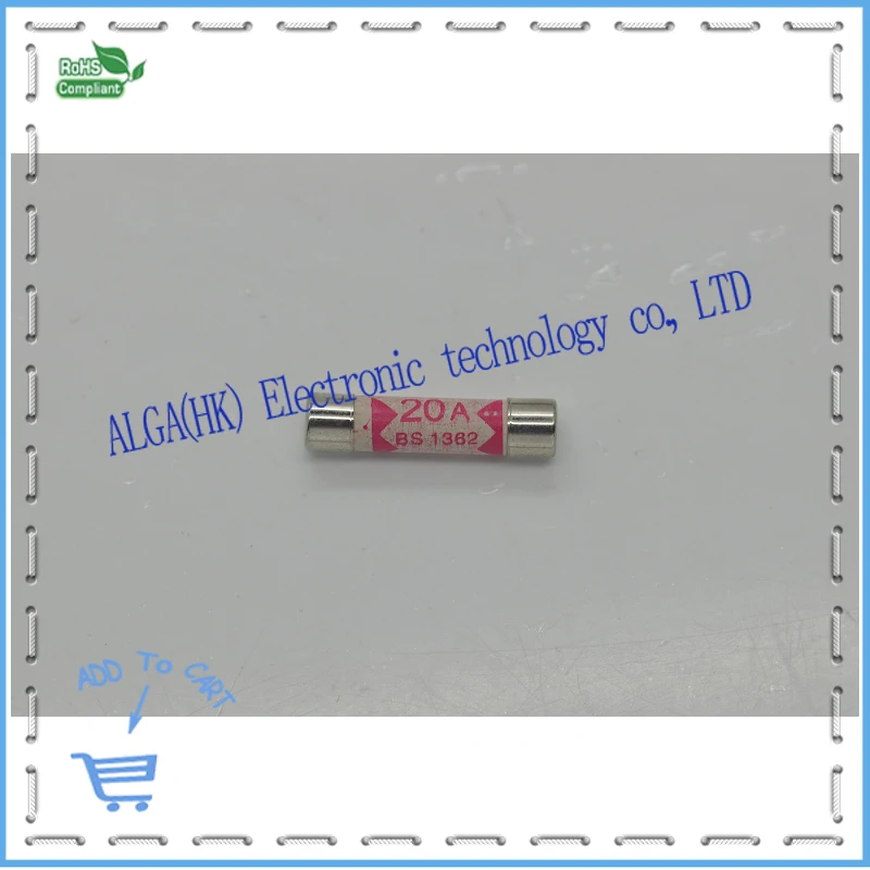 BS dedicated 20A/3A/5A/10A/13A/15A ceramic fuse BS1362 6x25mm plug fuse ...