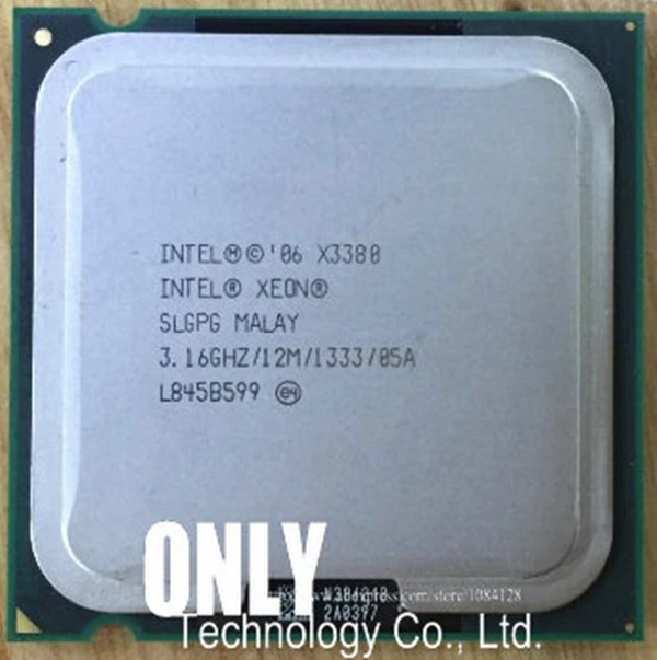 Quad core Intel XEON CPU 775 piezas XEON X3380 x3380 3,16G|xeon x3380 ...