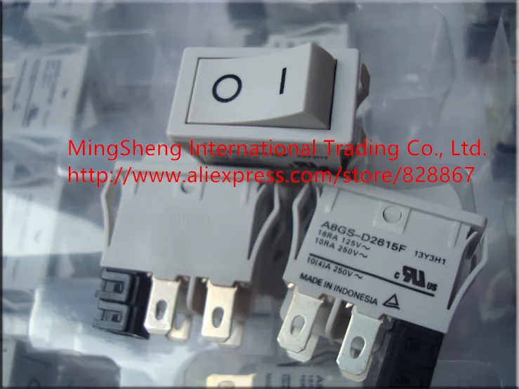 Original-new-100-A8GS-D2615F-10A-250V-power-switch-with-overload-rocker ...