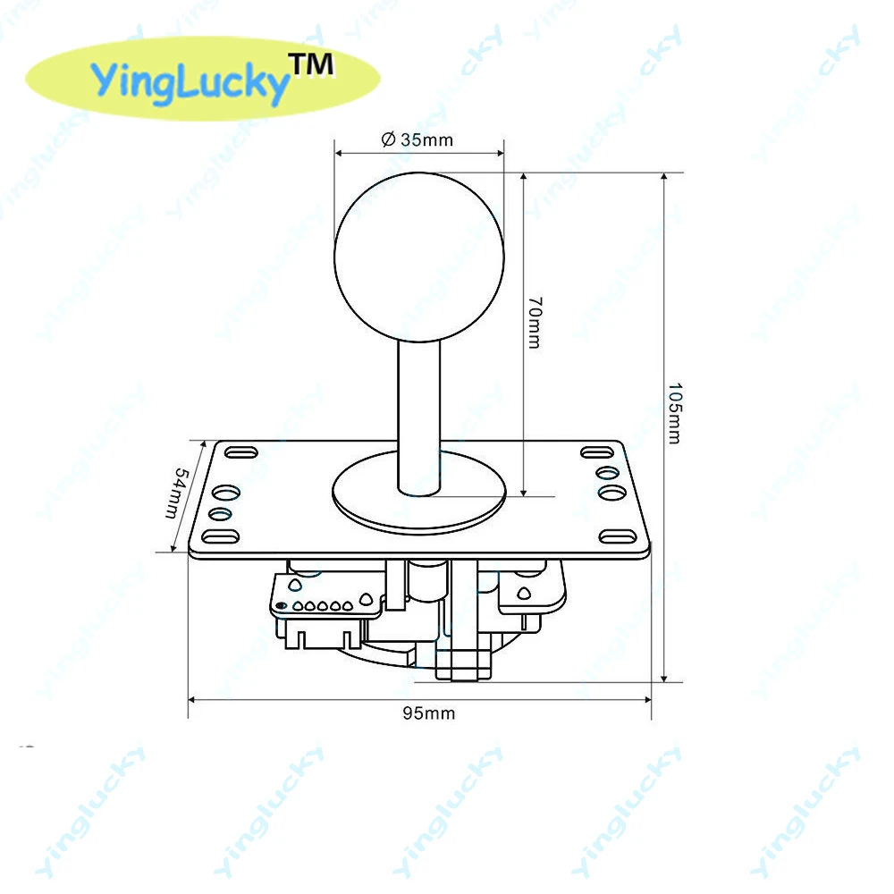 Arcade Joystick Dimensions