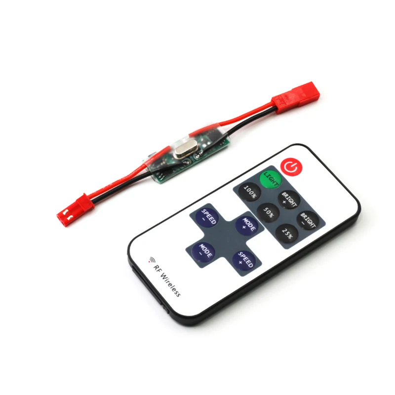 RC Car 5 12V Light Controller LED Remote Lamp 10m Distance Wireless ...