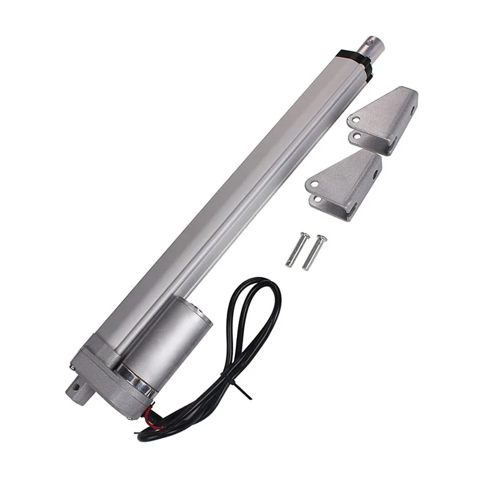 Actuador lineal eléctrico, Motor de 12V 24vdc, controlador de movimiento lineal de carrera de ...
