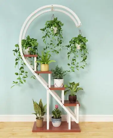 The living room household use pattern rack multilayer indoor special ...