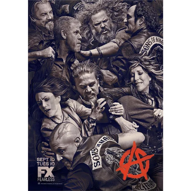 Sons Of Anarchy Season 4 Poster