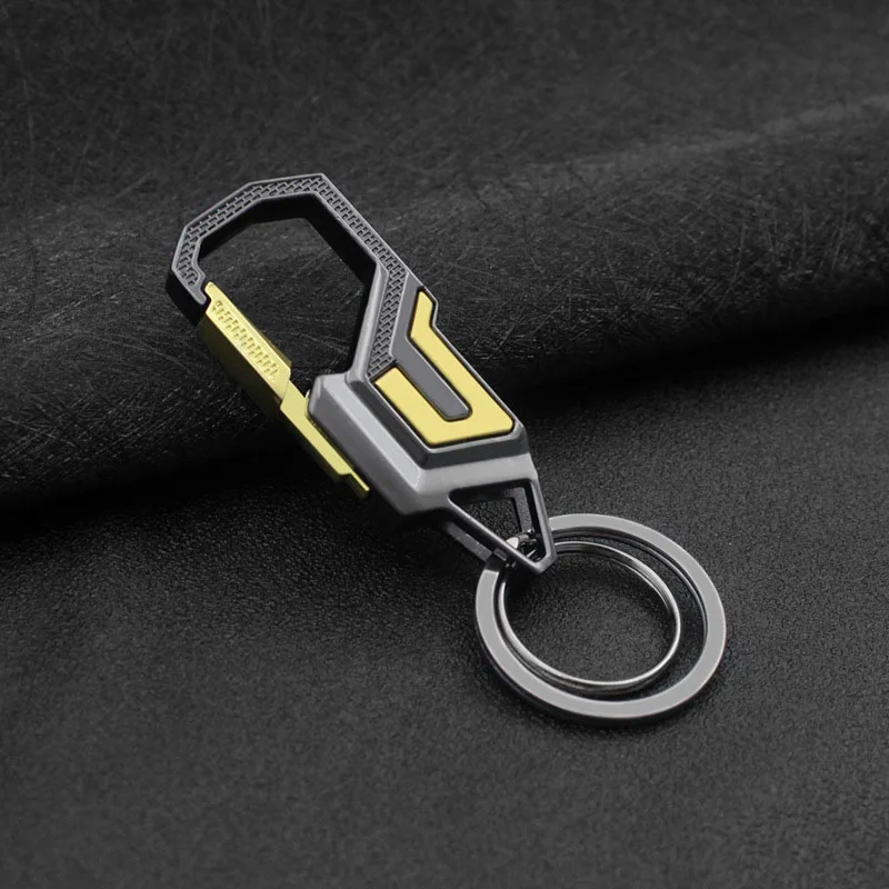 Keychains Woven Leather Detachable Keyrings Customize Personalized Gift ...