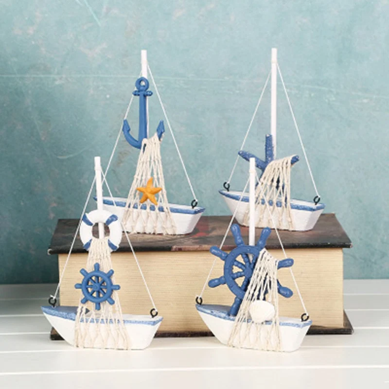 Classics Wooden Sailing Ship Sail Home Decor Arts Crafts Boat Ship ...