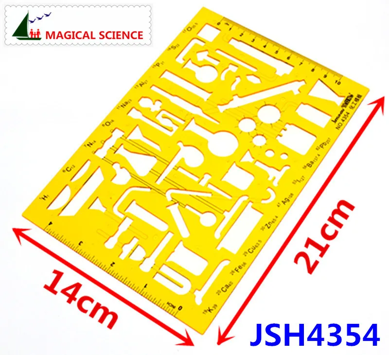 Plastic Chemical Templates Physical Chemistry Instruments Drawing ...