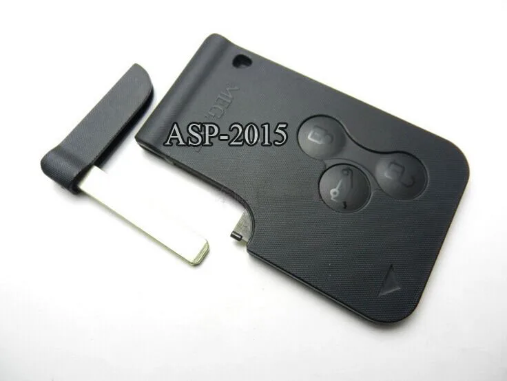 3 Button Smart Key FOB Case Shell Key Housing Holder fit for Renault ...