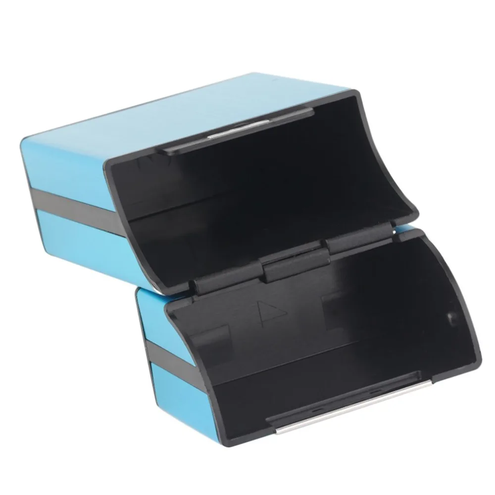 Portable Cigarettes Slim Aluminum Cigarette Case Cigar Tobacco Holder ...