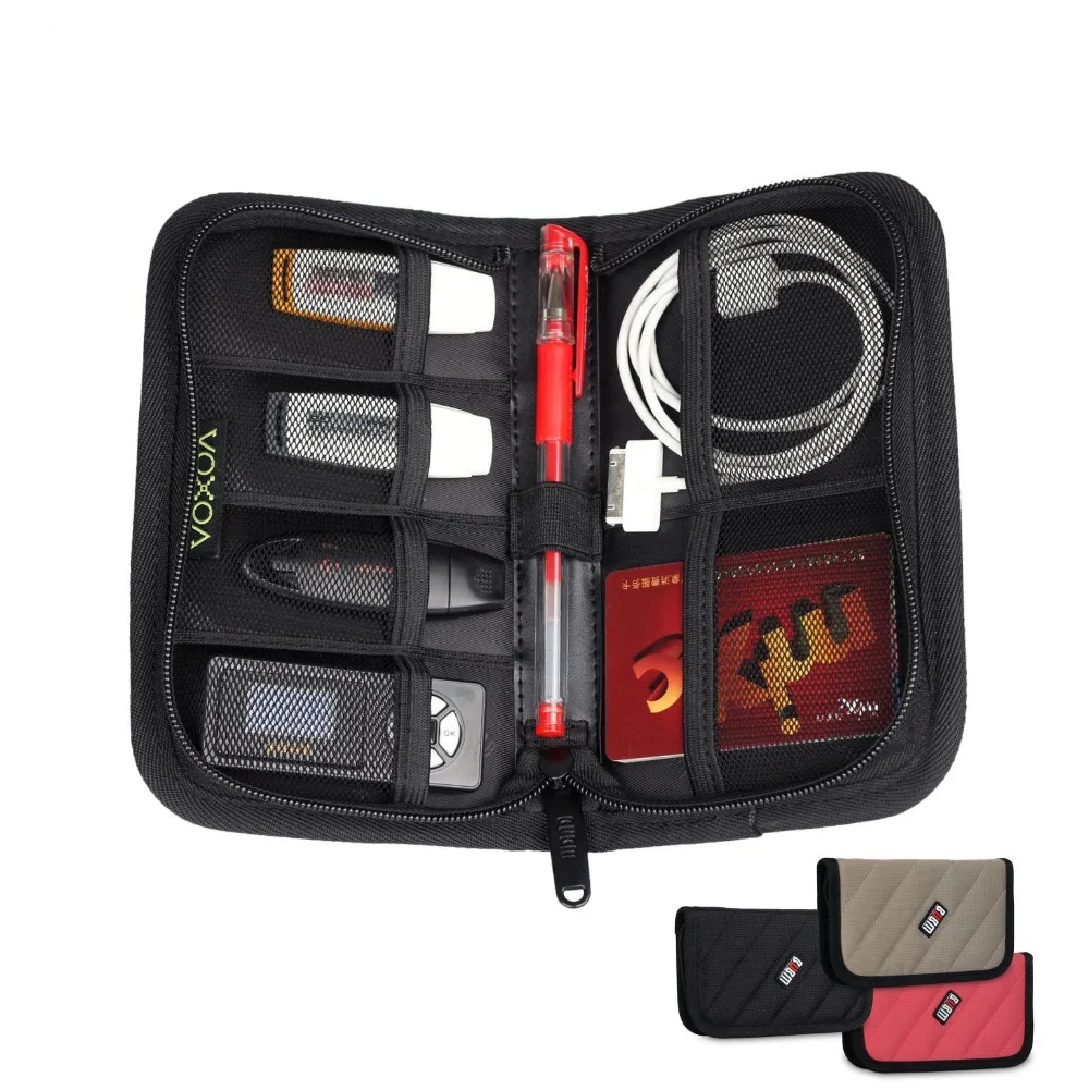Brand Quality Travel Zipper Organizer Bag Storage Hard Drive Cables USB ...