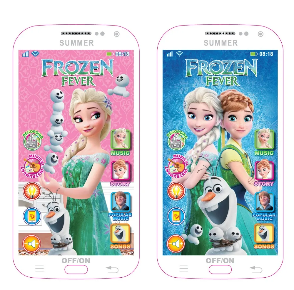 Film- & TV-Spielzeug Toy Mobile phone Disney Frozen Smartphone Learning ...
