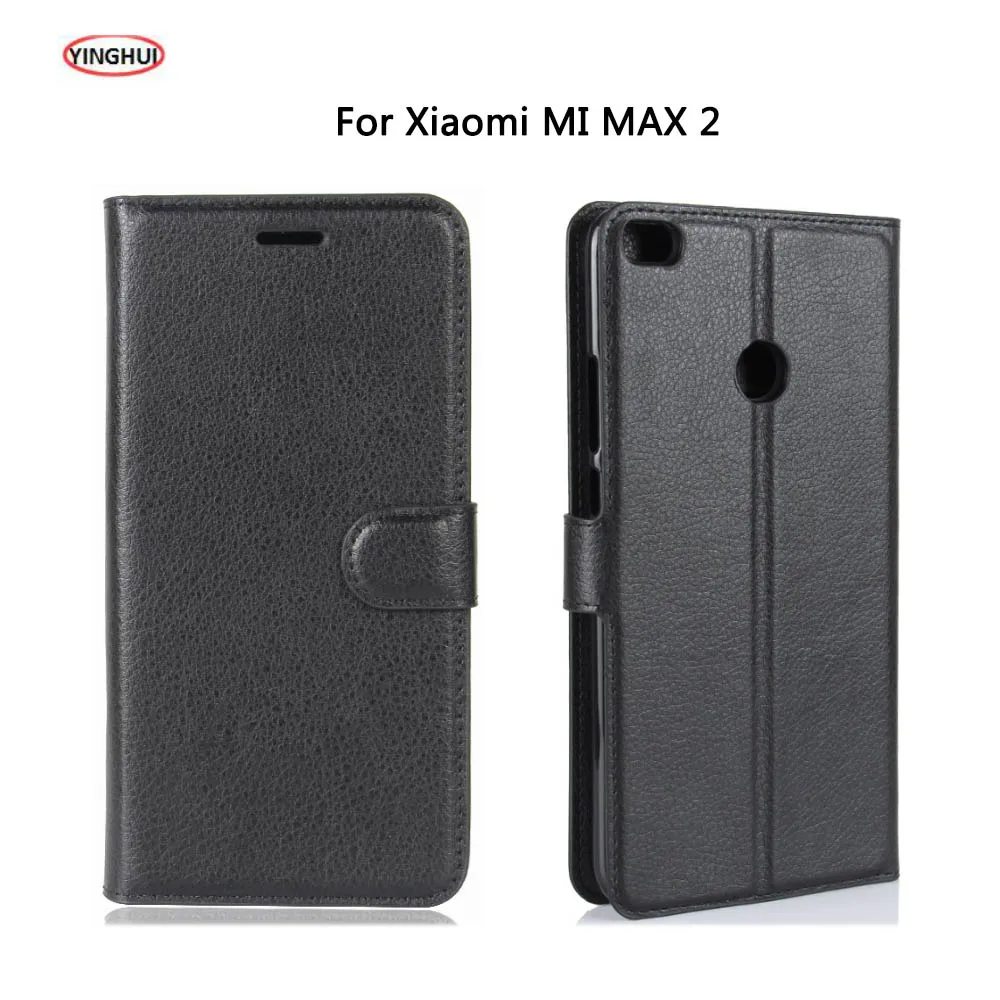 HUDOSSEN For Xiaomi MI MAX 2 Case Luxury Flip Leather Back Cover Phone ...