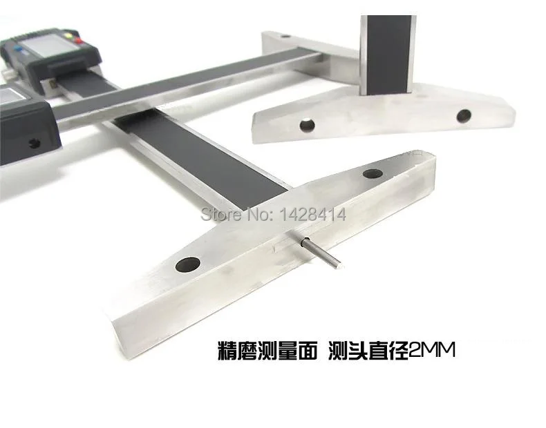 0-100mm*2mm Digital Depth Caliper With Slim Rod Electronic Digital ...