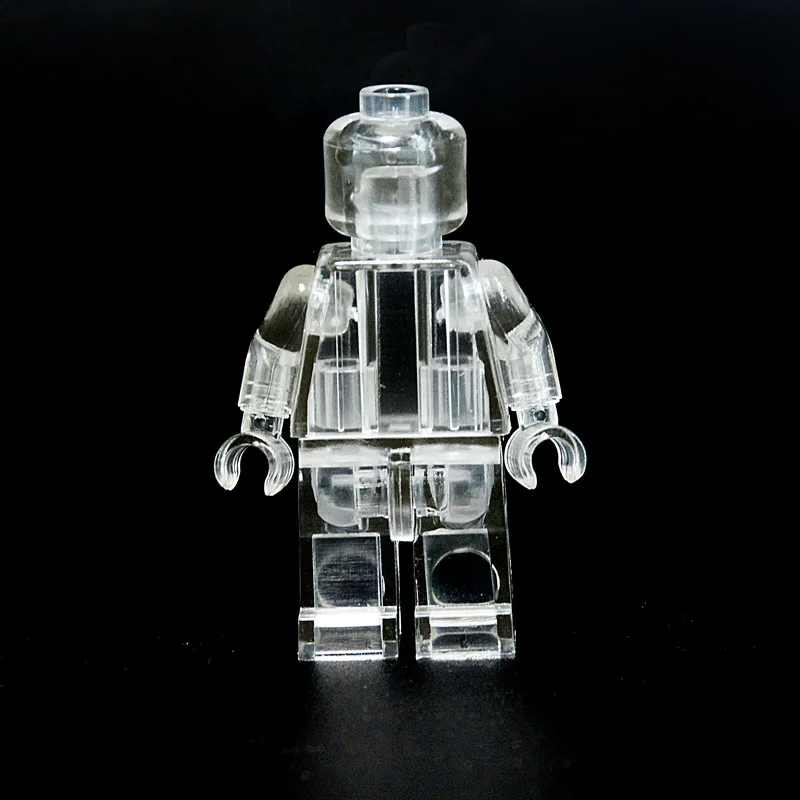 Clear Lego Minifigures