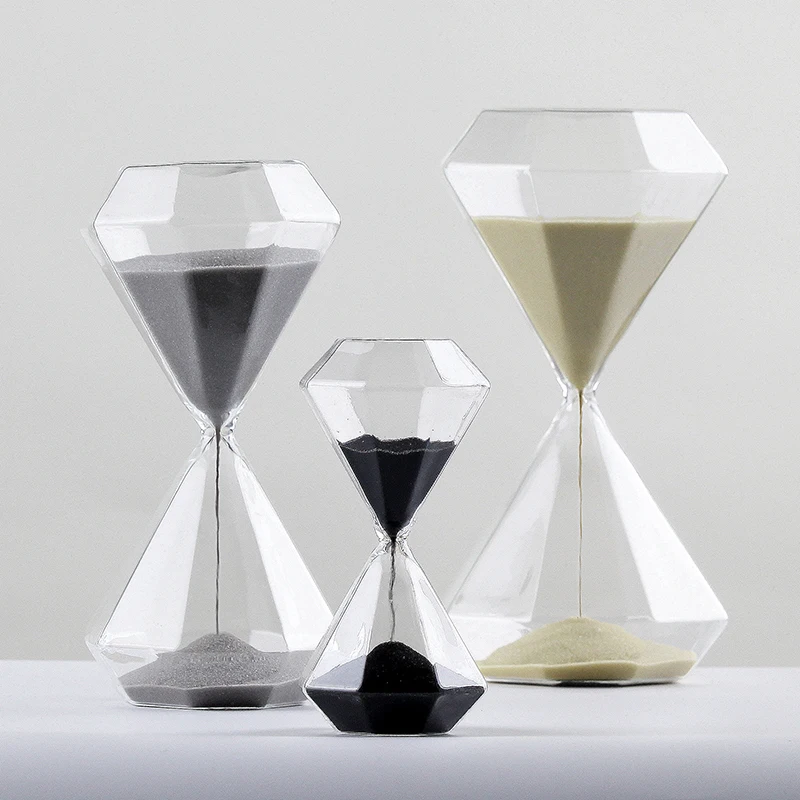 Diamond hourglass modern simple Nordic household decoration Office ...