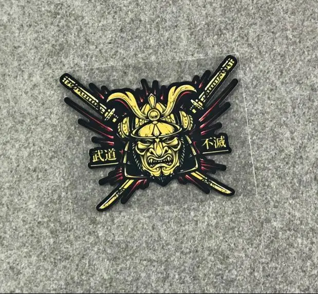 reflective retro Samurai Japan Ninja stickers JDM japanse drift car ...