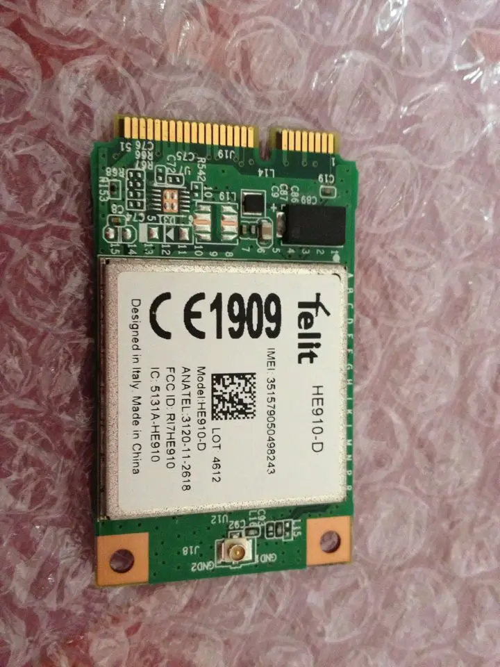 HE910-D Mini PCIe UMTS HSPA+ Embedded quad-band 3.75G WCDMA Module GPS ...