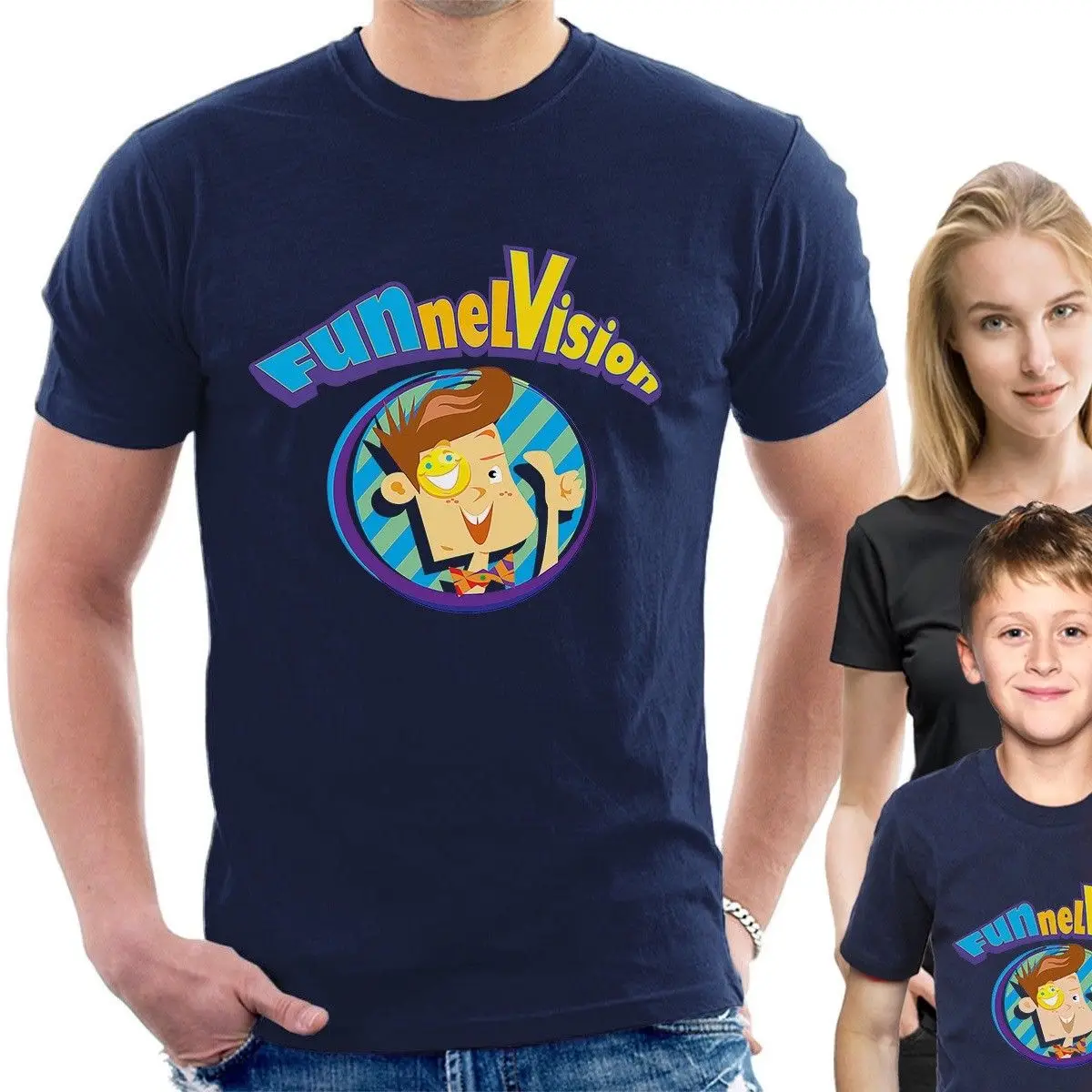 FUNnel Vision T SHIRT Youtuber FGTeeV Family Gaming Team adult Children ...